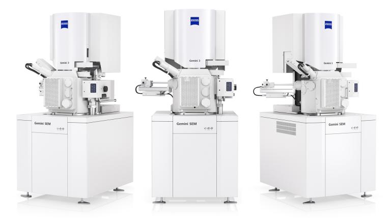 ZEISS GeminiSEM : Microscope électronique à balayage par émission de ...